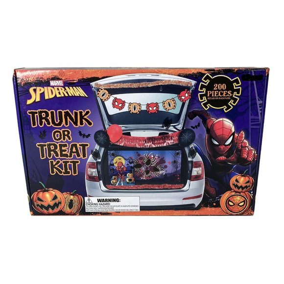 Marvel | Holiday | Marvel Spider Man Halloween Trunk Or Treat Kit ...